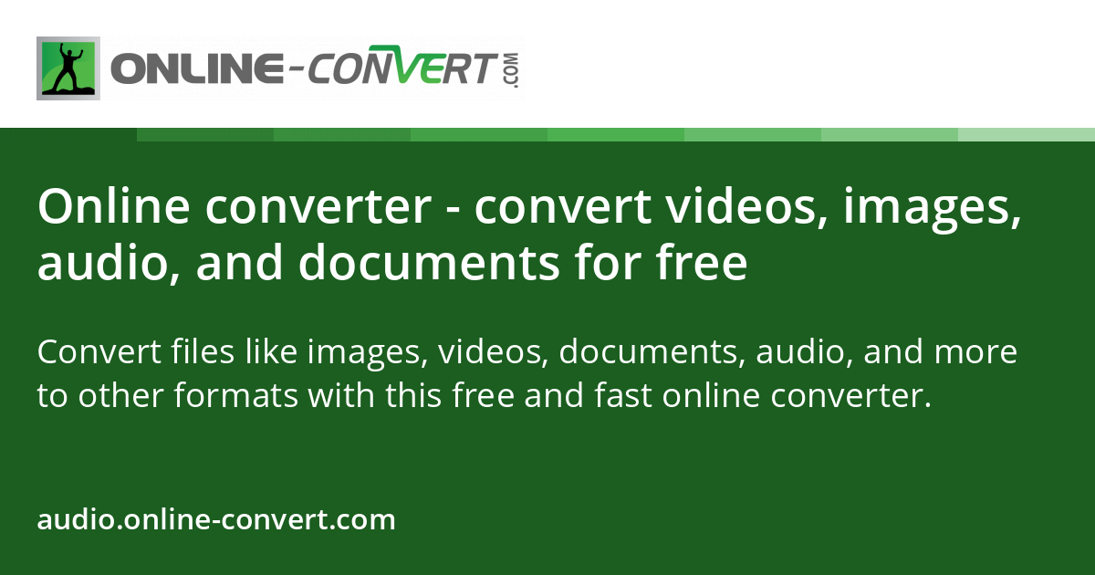 M4A to MP3 - online-convert.com